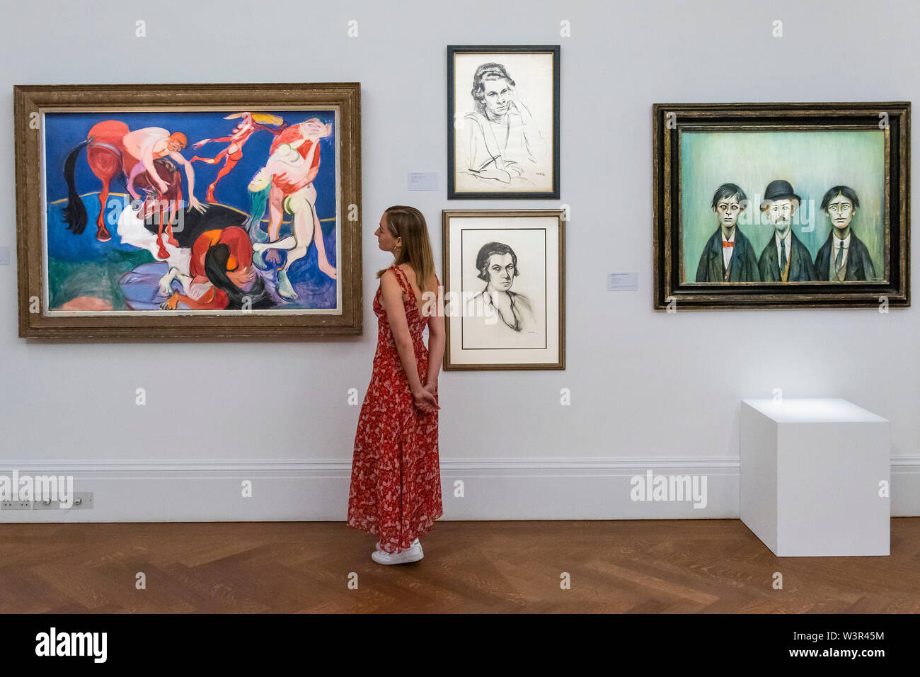 London, UK. 17th July 2019. The Sabine Women, 1948, Ceri Richards and ...