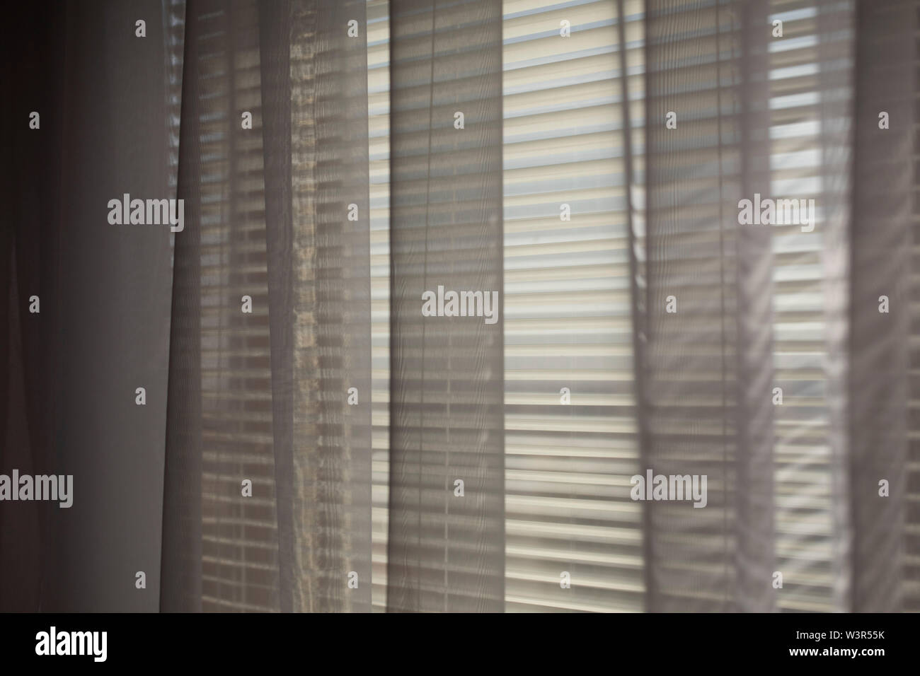 Transparent grey voile hi-res stock photography and images - Alamy