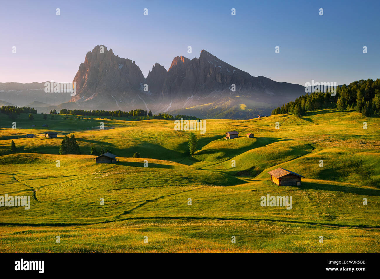 Beautiful view over dolomites hi-res stock photography and images - Alamy