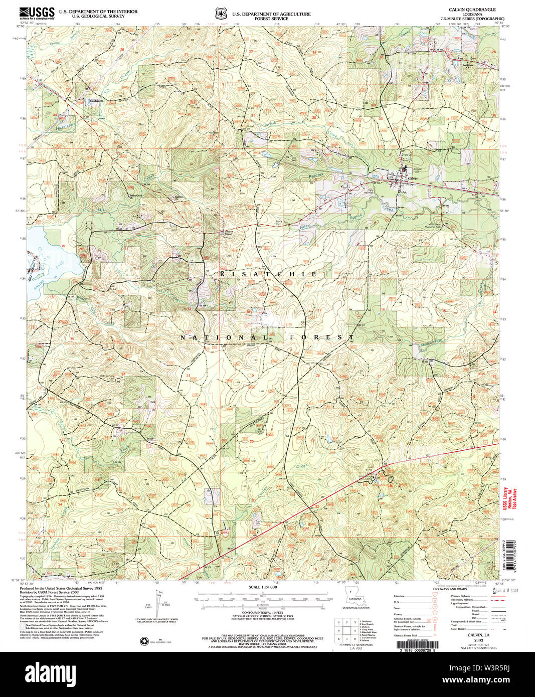 Map of calvin hi-res stock photography and images - Alamy