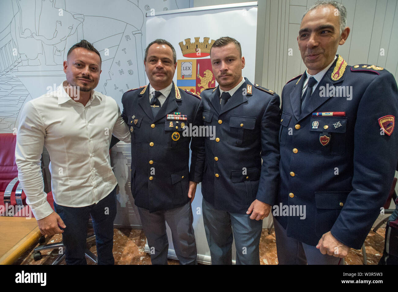 Roma, Italia. 17th July, 2019. Foto Valerio Portelli/LaPresse17-07-2019 Roma, Italia Conferenza ...