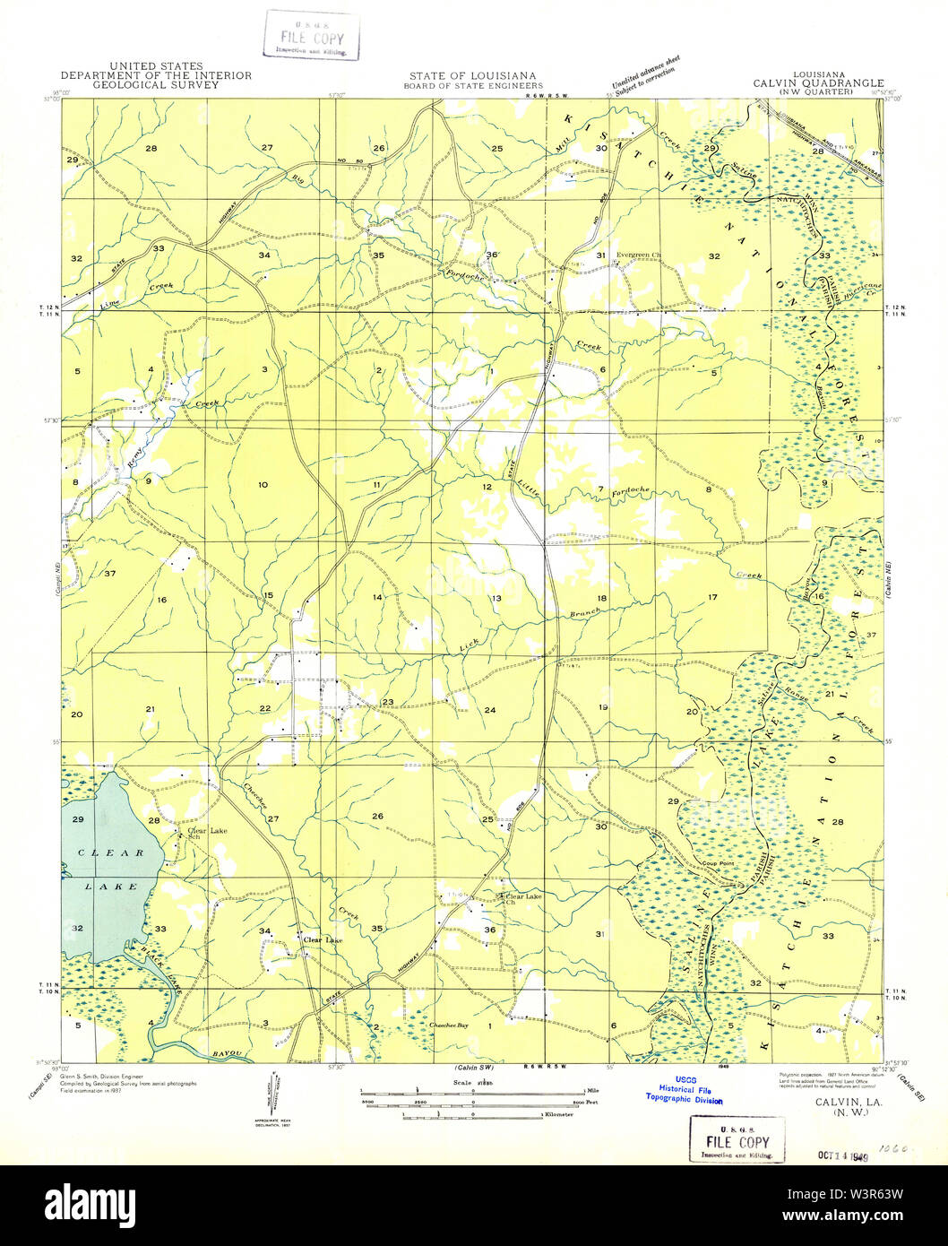 Map of calvin hi-res stock photography and images - Alamy