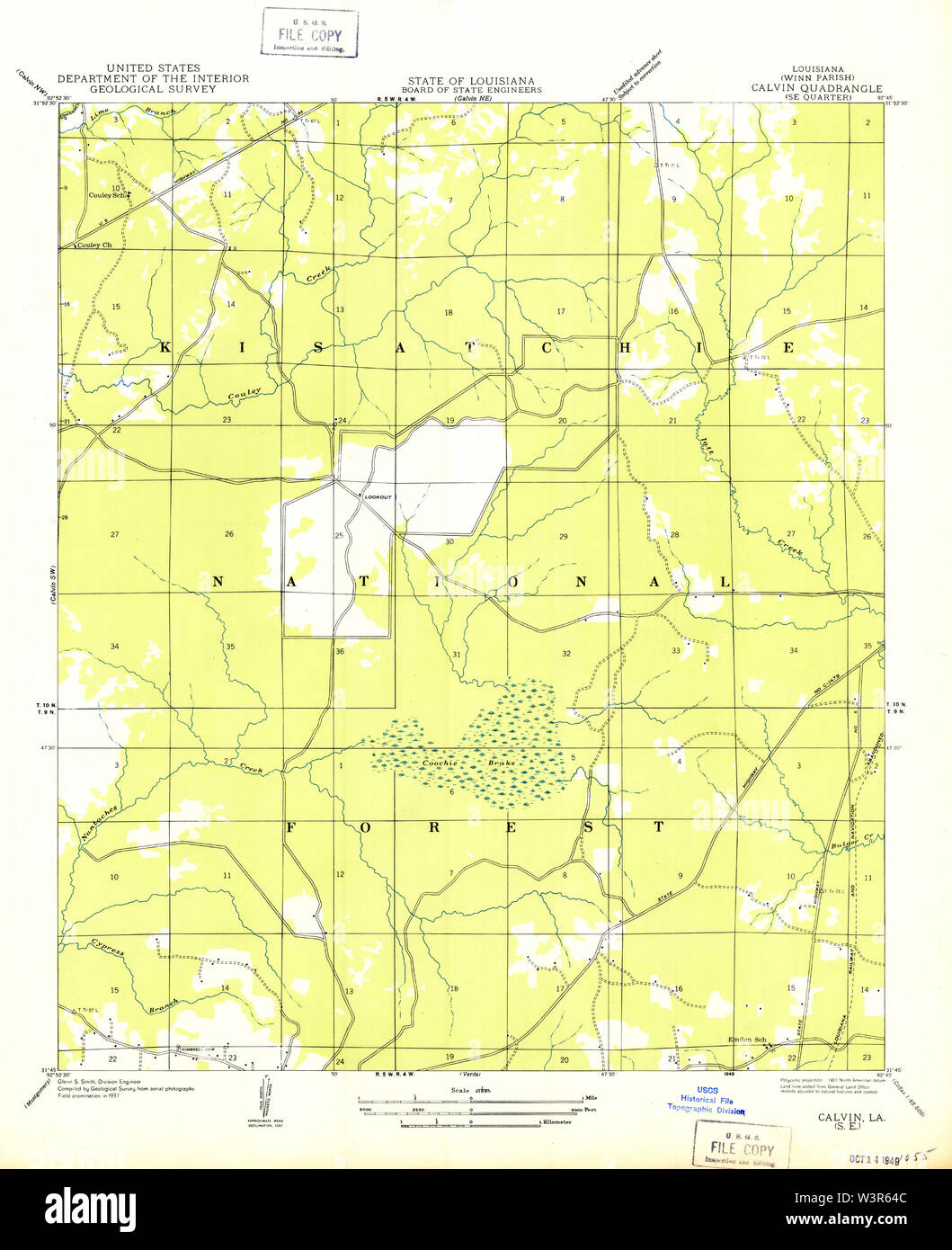 Map of calvin hi-res stock photography and images - Alamy