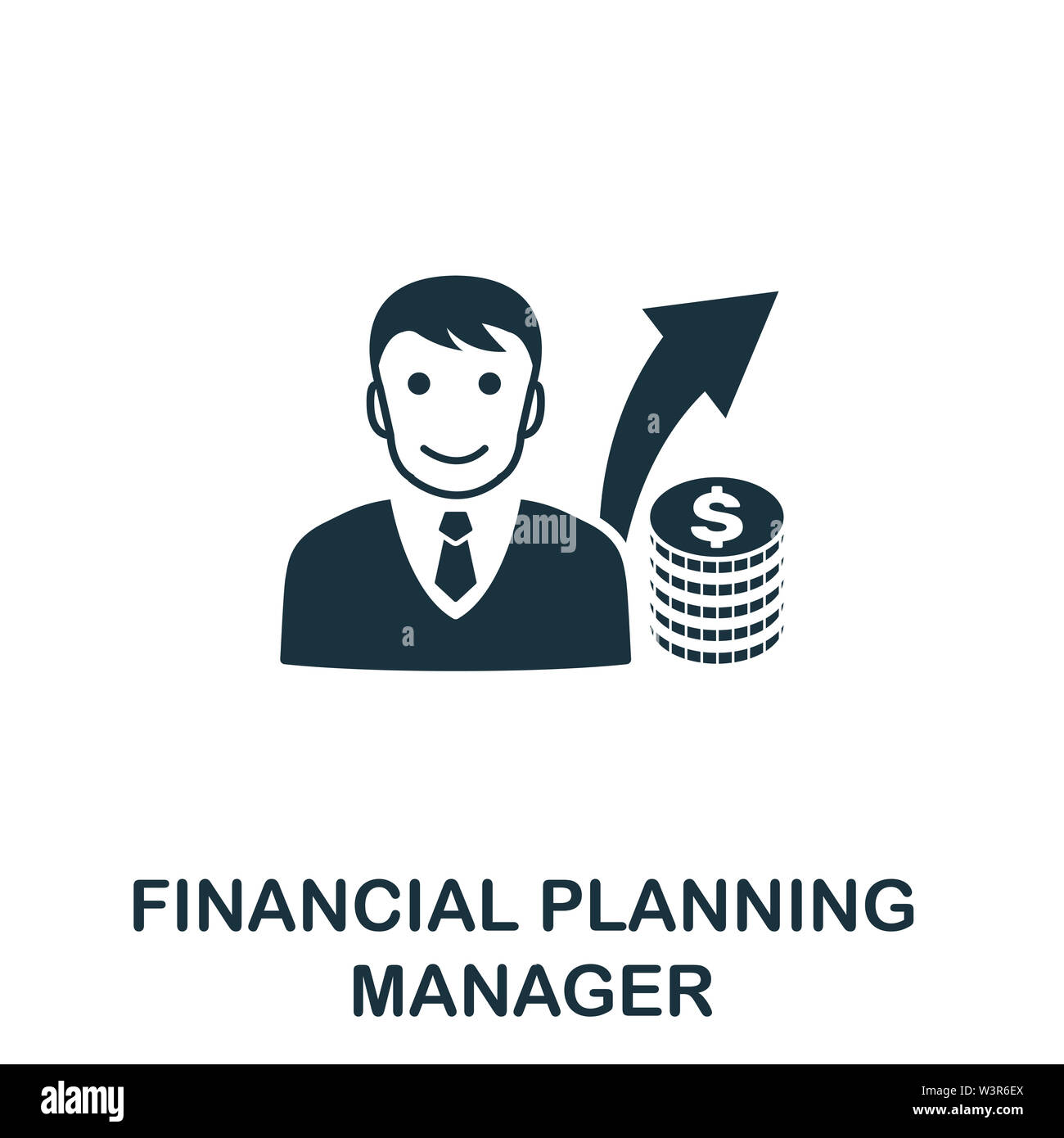 Financial planning logo Cut Out Stock Images & Pictures - Alamy
