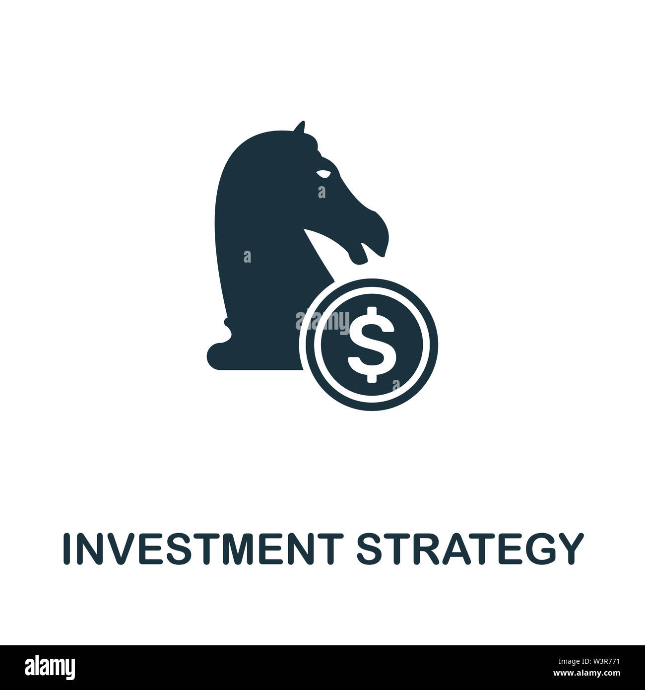 Investment Strategy icon symbol. Creative sign from investment icons ...