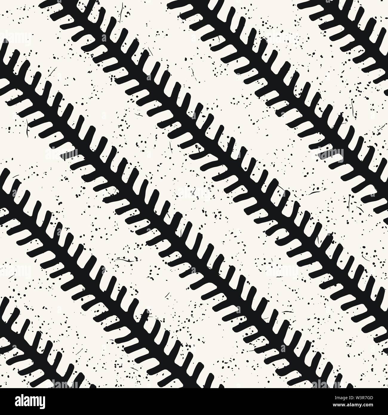 Simple ink geometric pattern. Monochrome black and white strokes ...