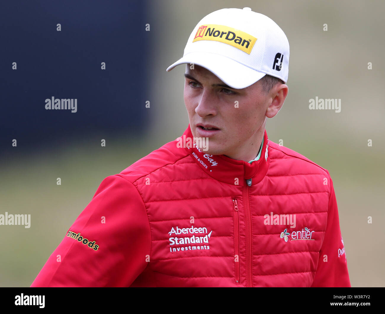 Scotland's Sam Locke during preview day four of The Open Championship ...