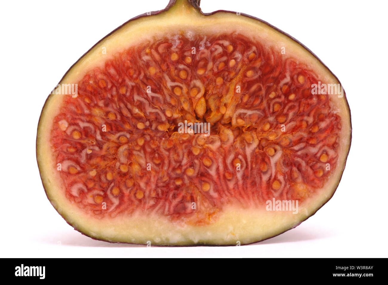 sweet fig fruit isolated over white background Stock Photo - Alamy