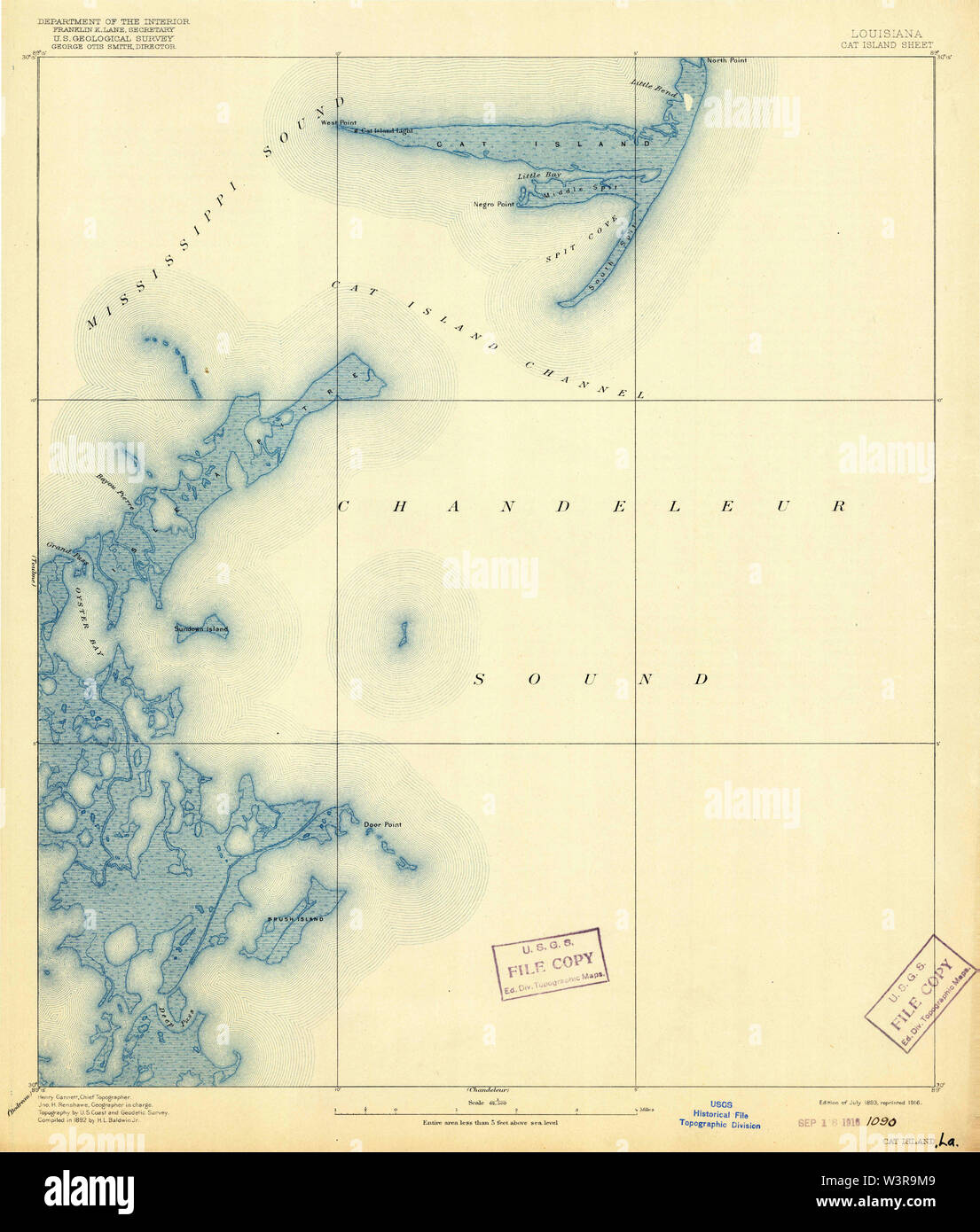 Cat island island map hi-res stock photography and images - Alamy