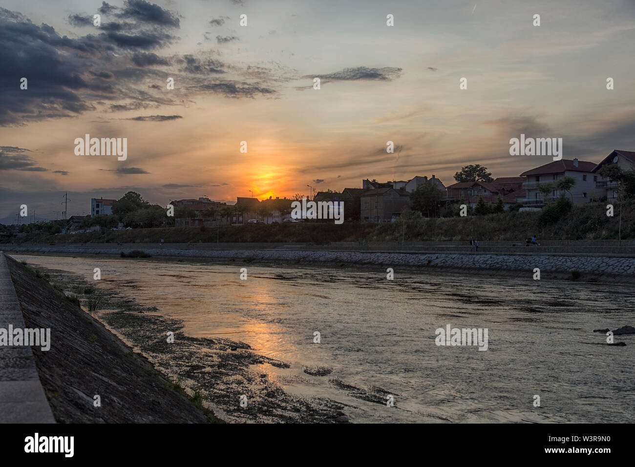 River landscape romantic idyllic blue hi-res stock photography and ...