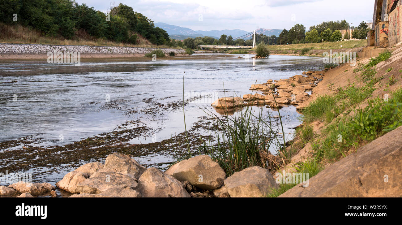 Beautiful sunset by the river Stock Photo - Alamy