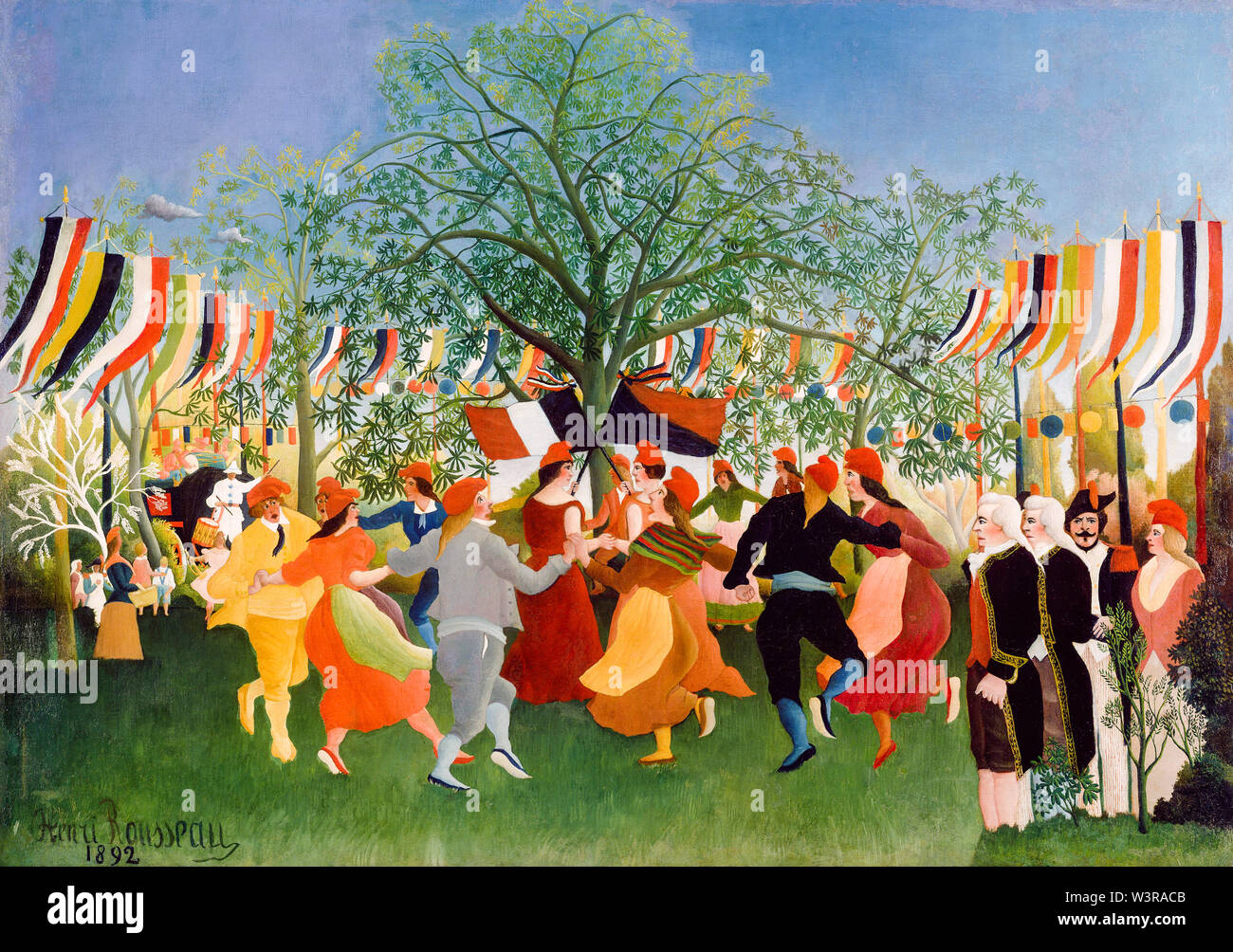 Impressinism Painting Independence Day