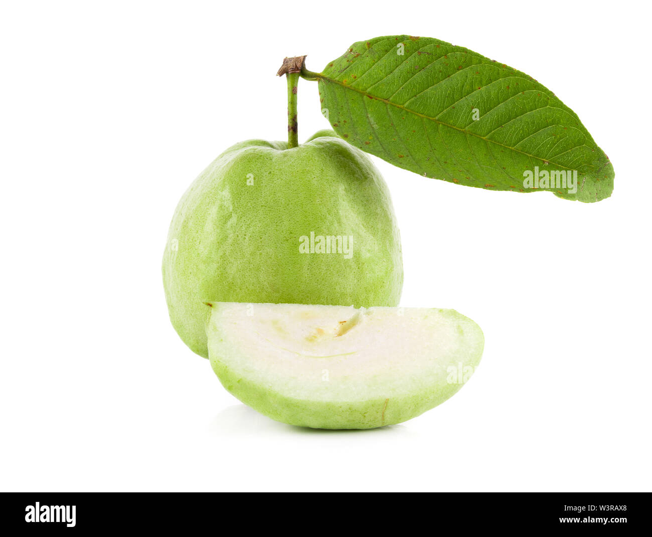 guava fruit isolated on white background Stock Photo - Alamy