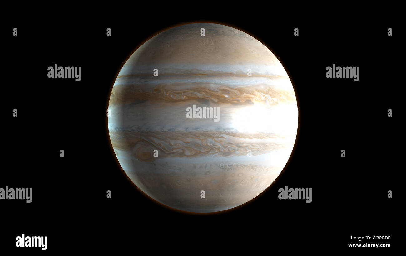 Planet jupiter 3d rendering hi-res stock photography and images - Alamy