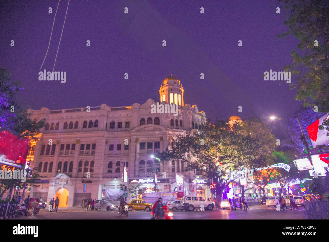 Christmas,celebration,festival lighting,at,Allen Park,Park street ...