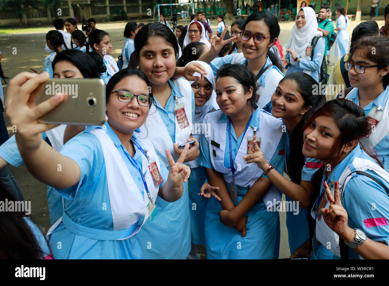 Dhaka, Bangladesh - July 17, 2019: Viqarunnisa Noon School and College ...