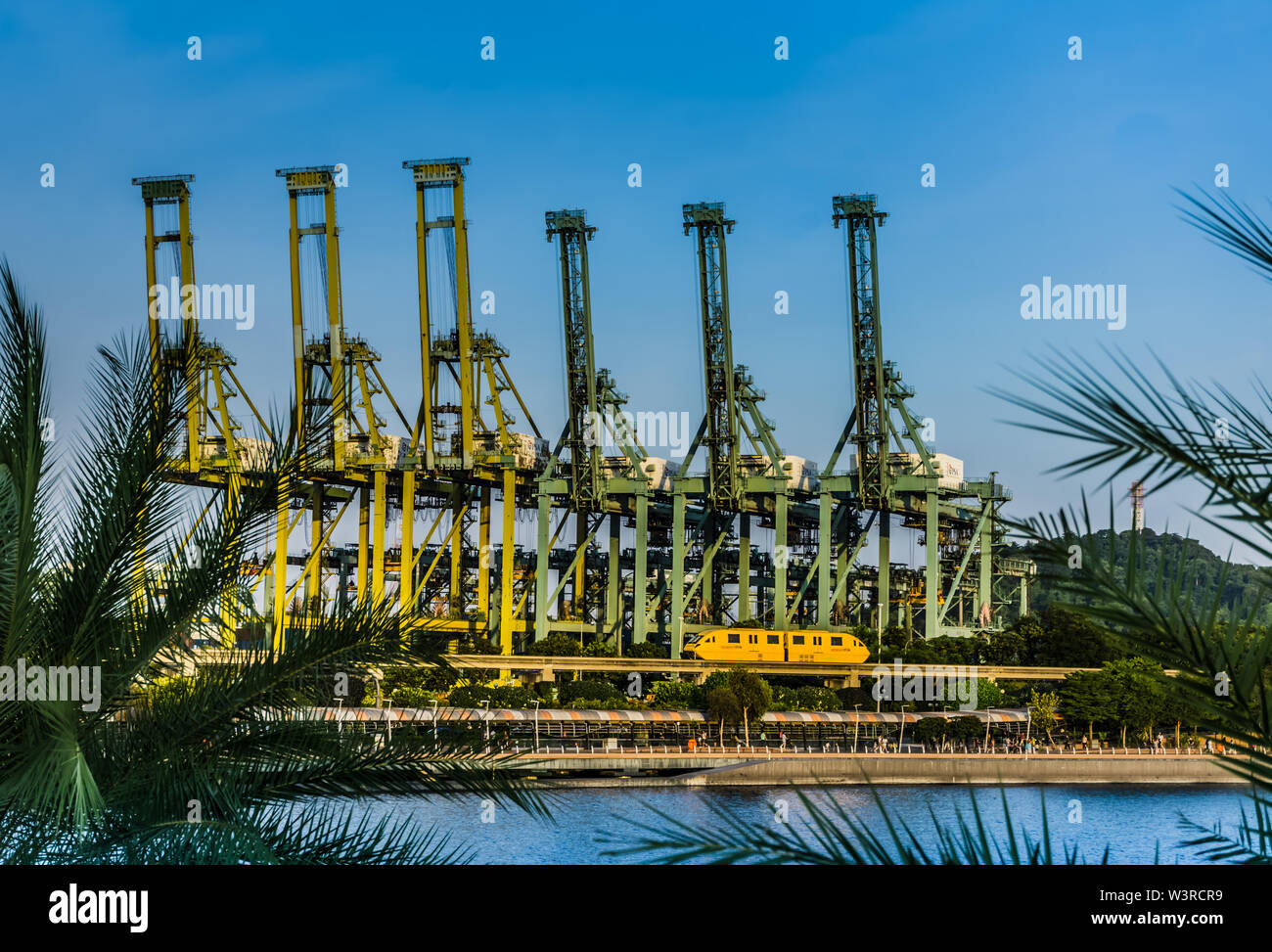 Sentosa island monorail express hi-res stock photography and images - Alamy