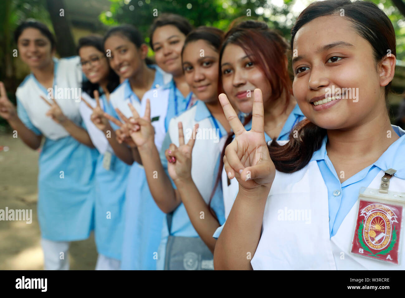 Dhaka, Bangladesh - July 17, 2019: Viqarunnisa Noon School and College ...