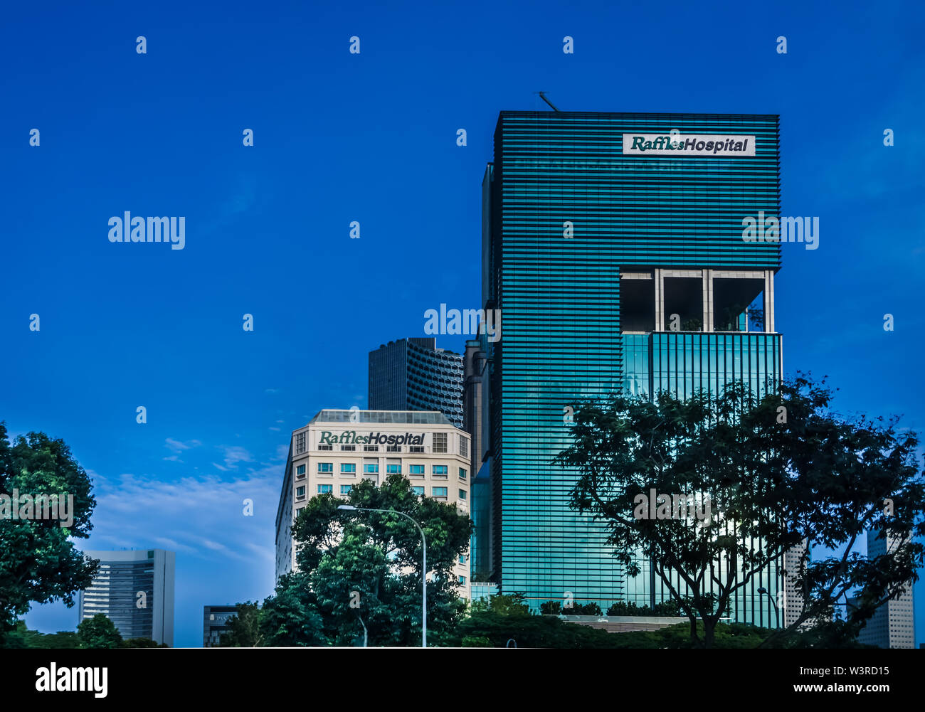 Raffles hospital singapore hi-res stock photography and images - Alamy