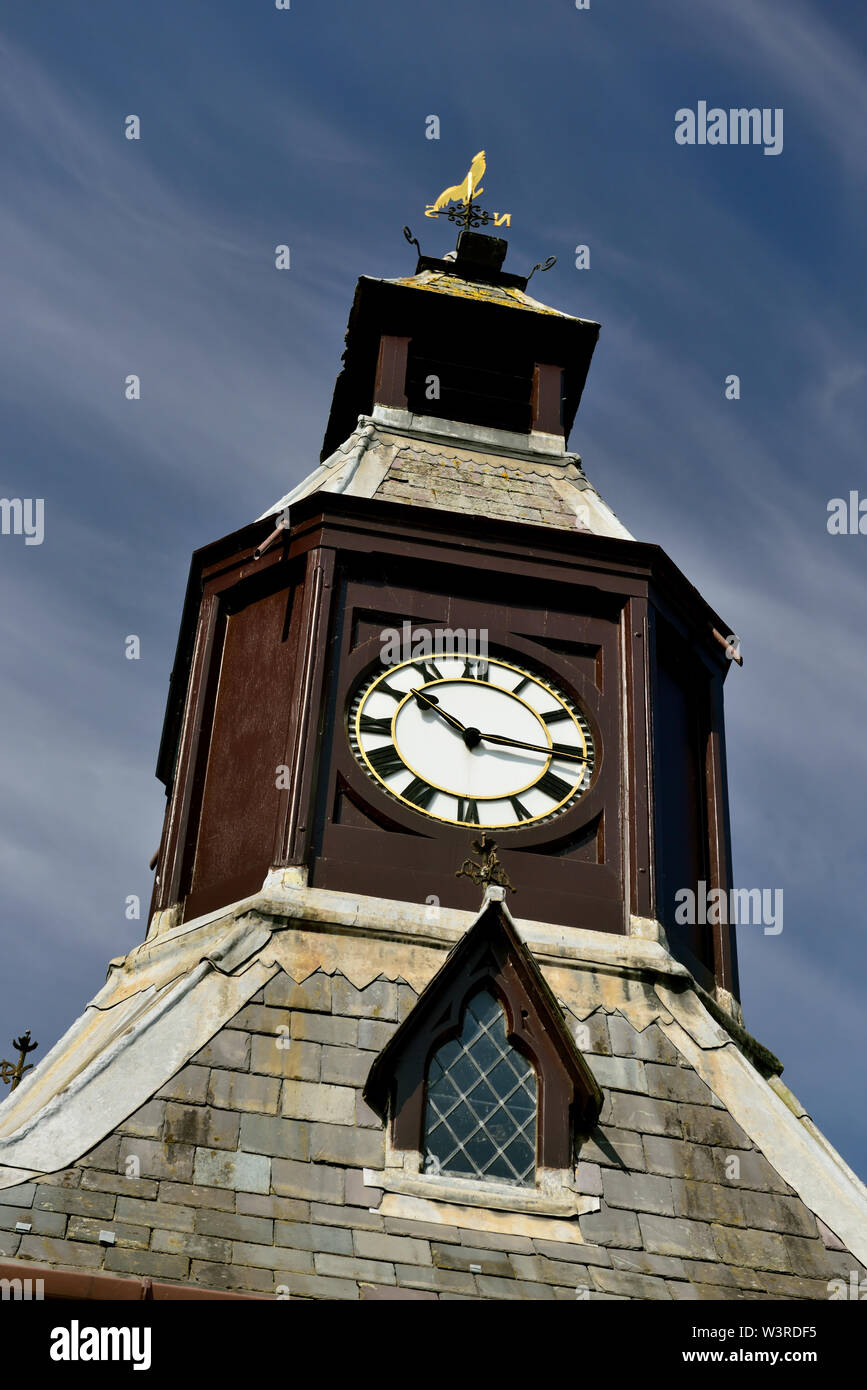Clock Tower, Mere, Wiltshire, (dated 1868 Stock Photo - Alamy