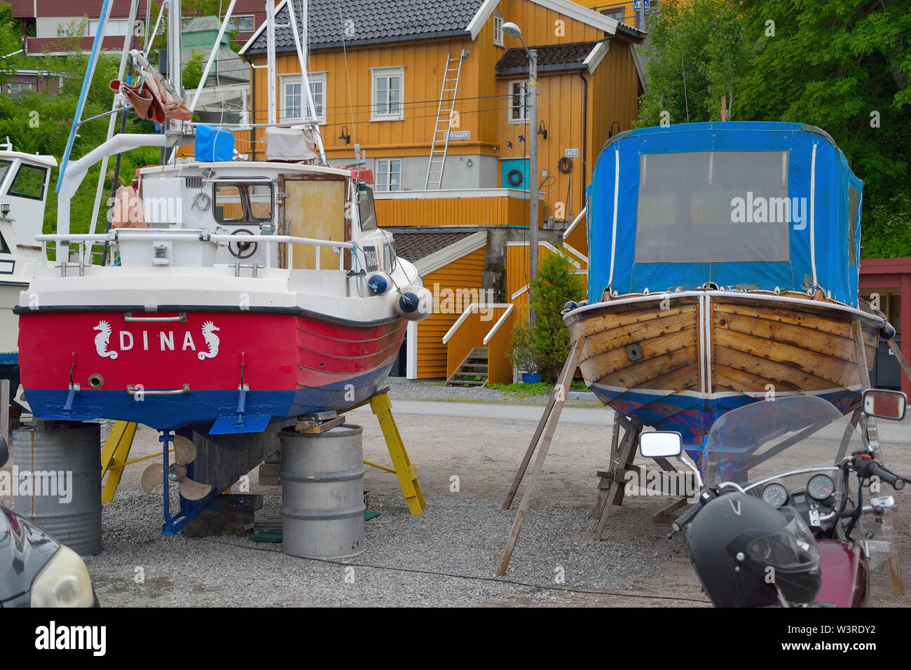 Kajuttenboote hi-res stock photography and images - Alamy