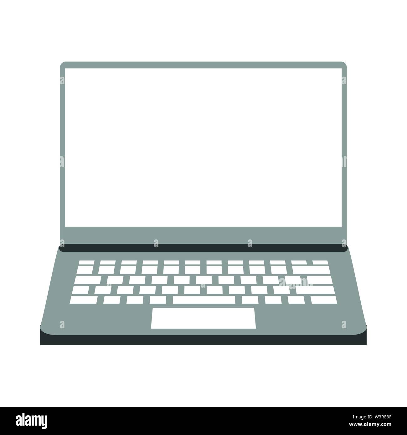 computer laptop technology hardware cartoon Stock Vector Image & Art ...