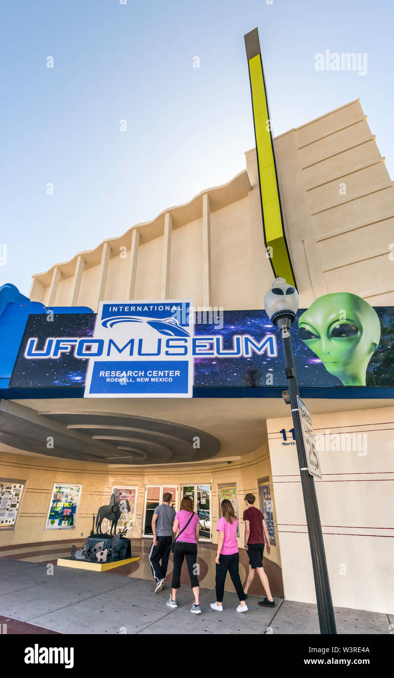 UFO Museum in Roswell, New Mexico, USA Stock Photo - Alamy