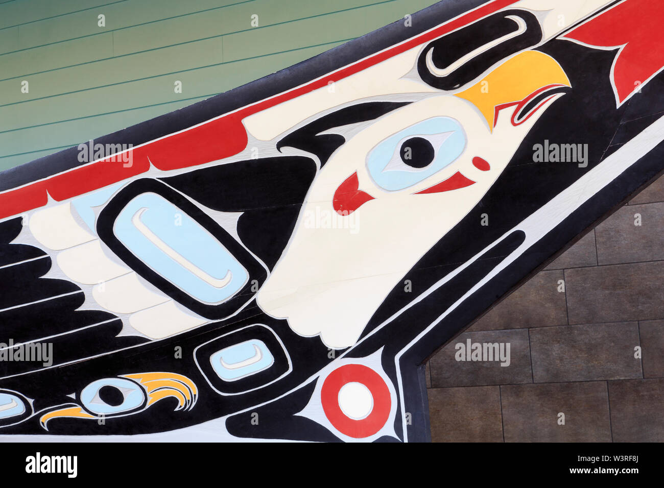 Tlingit Ceremonial Canoe, Sitka, Alaska, USA Stock Photo - Alamy