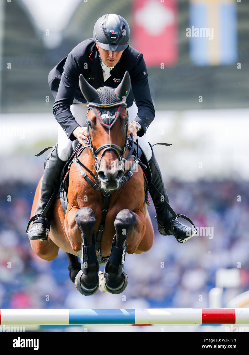 Aachen, Germany. 17th July, 2019. CHIO, equestrian sport, jumping ...