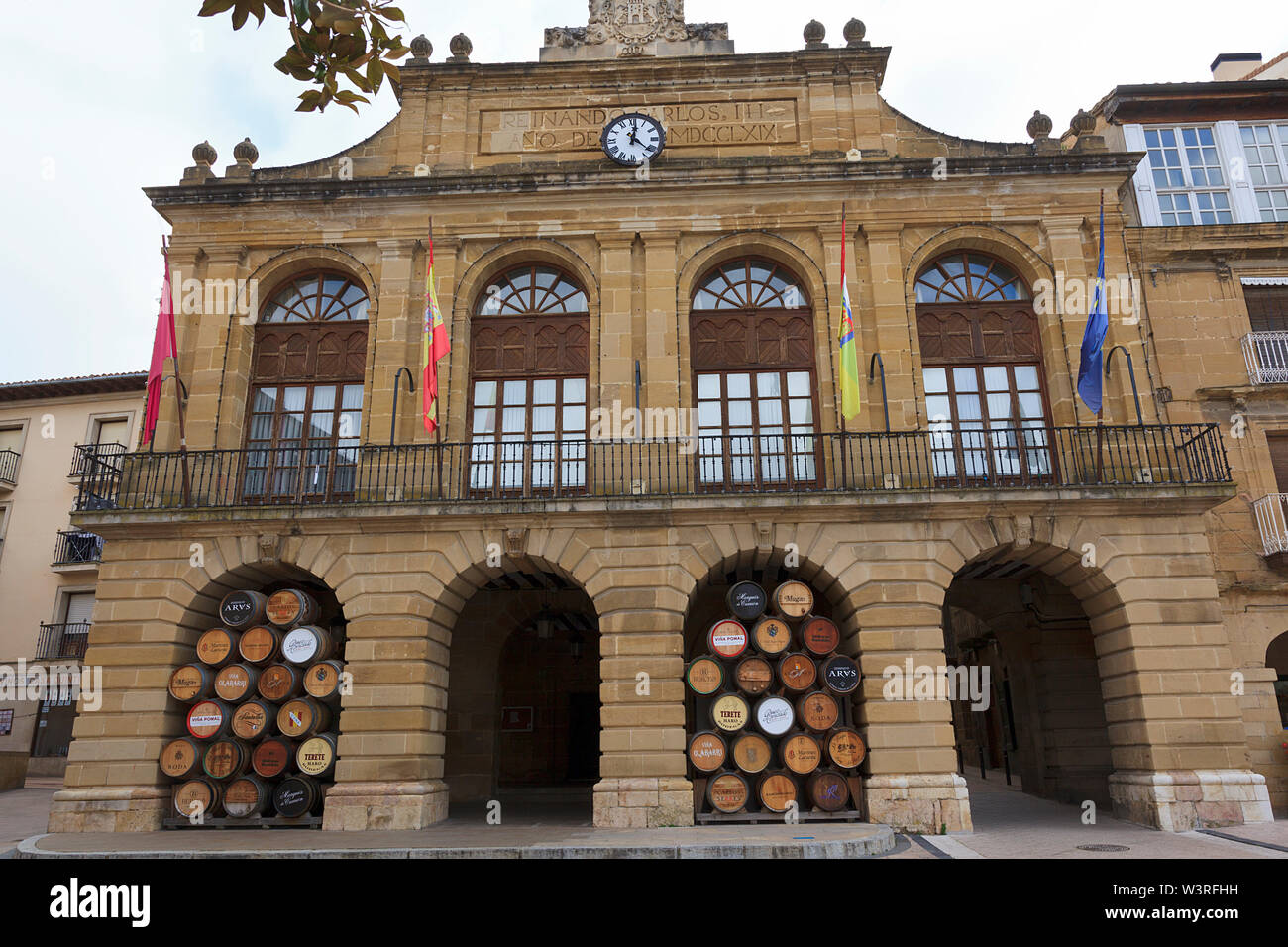 Haro town hall hi-res stock photography and images - Alamy