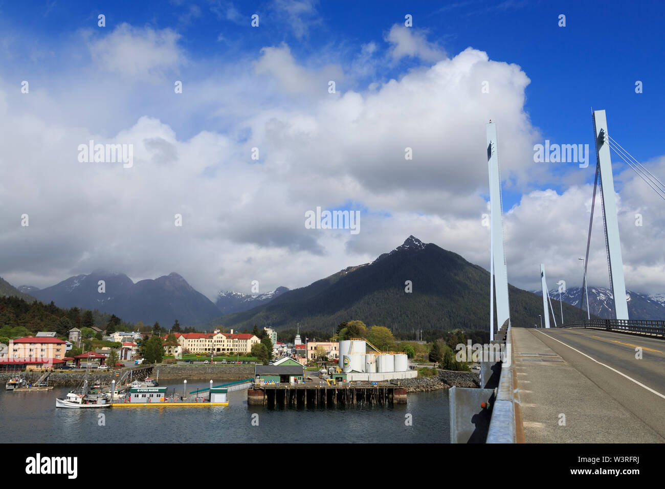 O' Connell Bridge, Sitka, Alaska, USA Stock Photo - Alamy