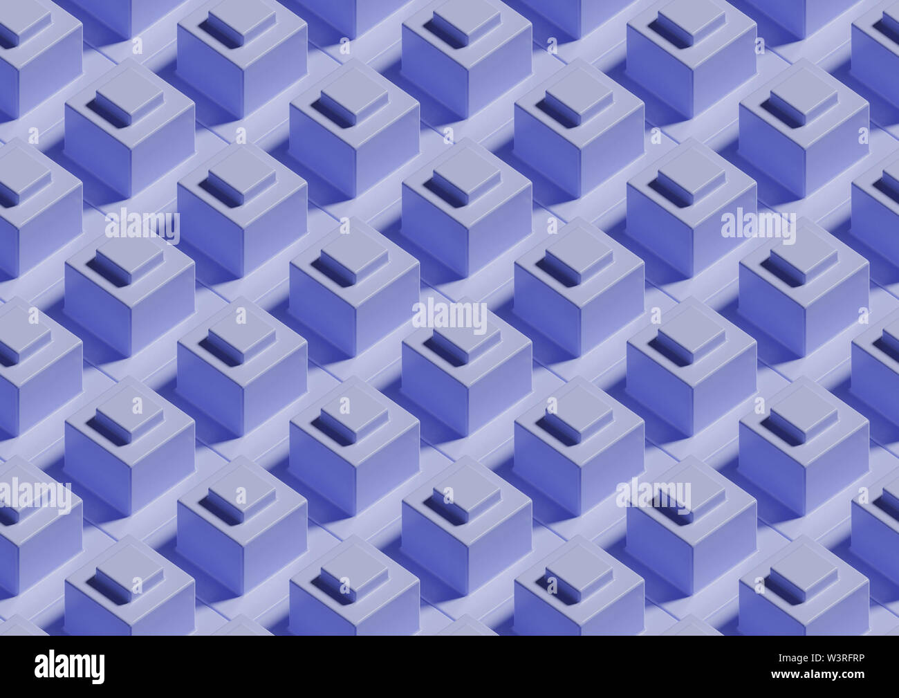 blue radiant blocks background. Seamless repeatable pattern designed ...