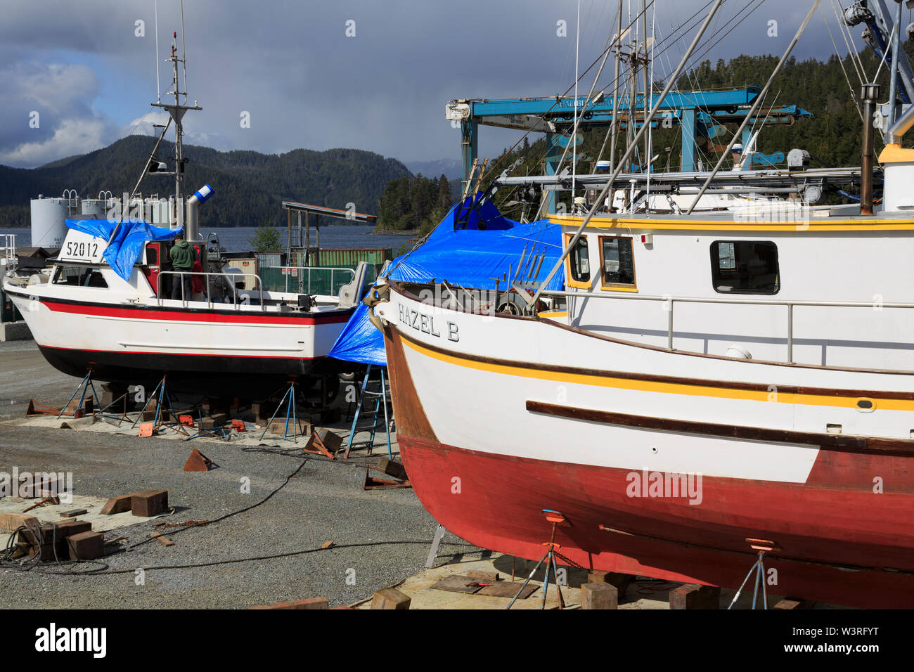 Old Sitka Dock, Sitka, Alaska, USA Stock Photo - Alamy