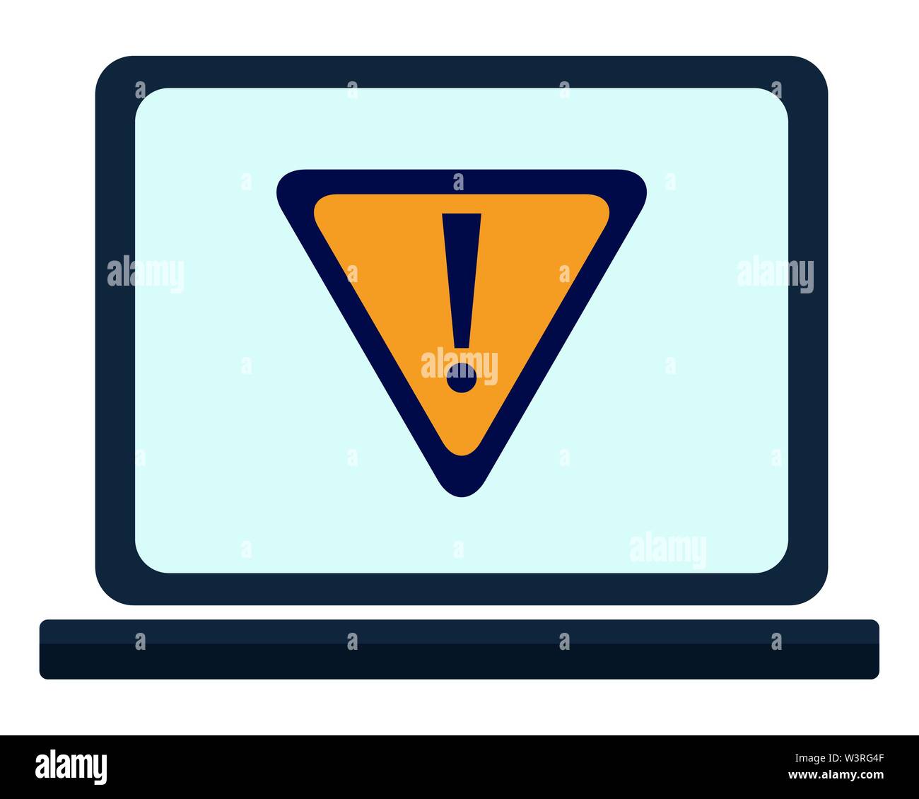 laptop technology mobile computer cartoon Stock Vector Image & Art - Alamy