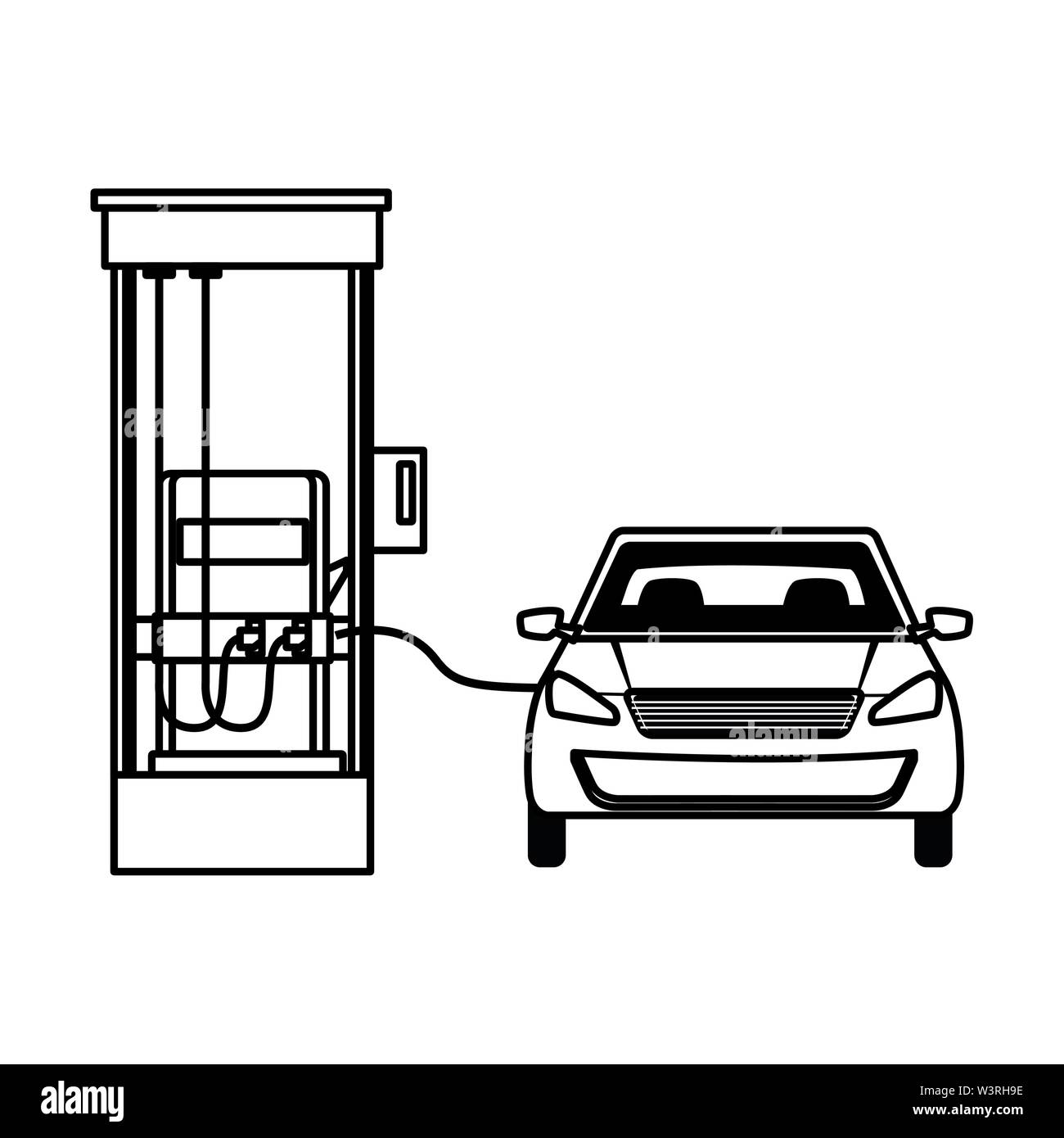 car transport sedan vehicle cartoon Stock Vector Image & Art - Alamy