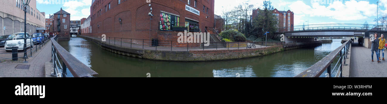 River witham lincoln england hi-res stock photography and images - Alamy