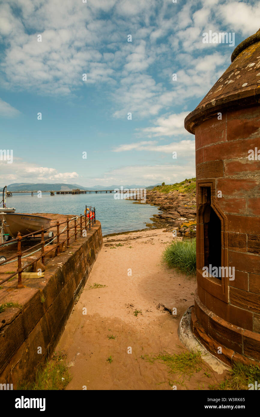 Wemyss Bay to Inverkip Coastline July 15th 2019 Stock Photo - Alamy