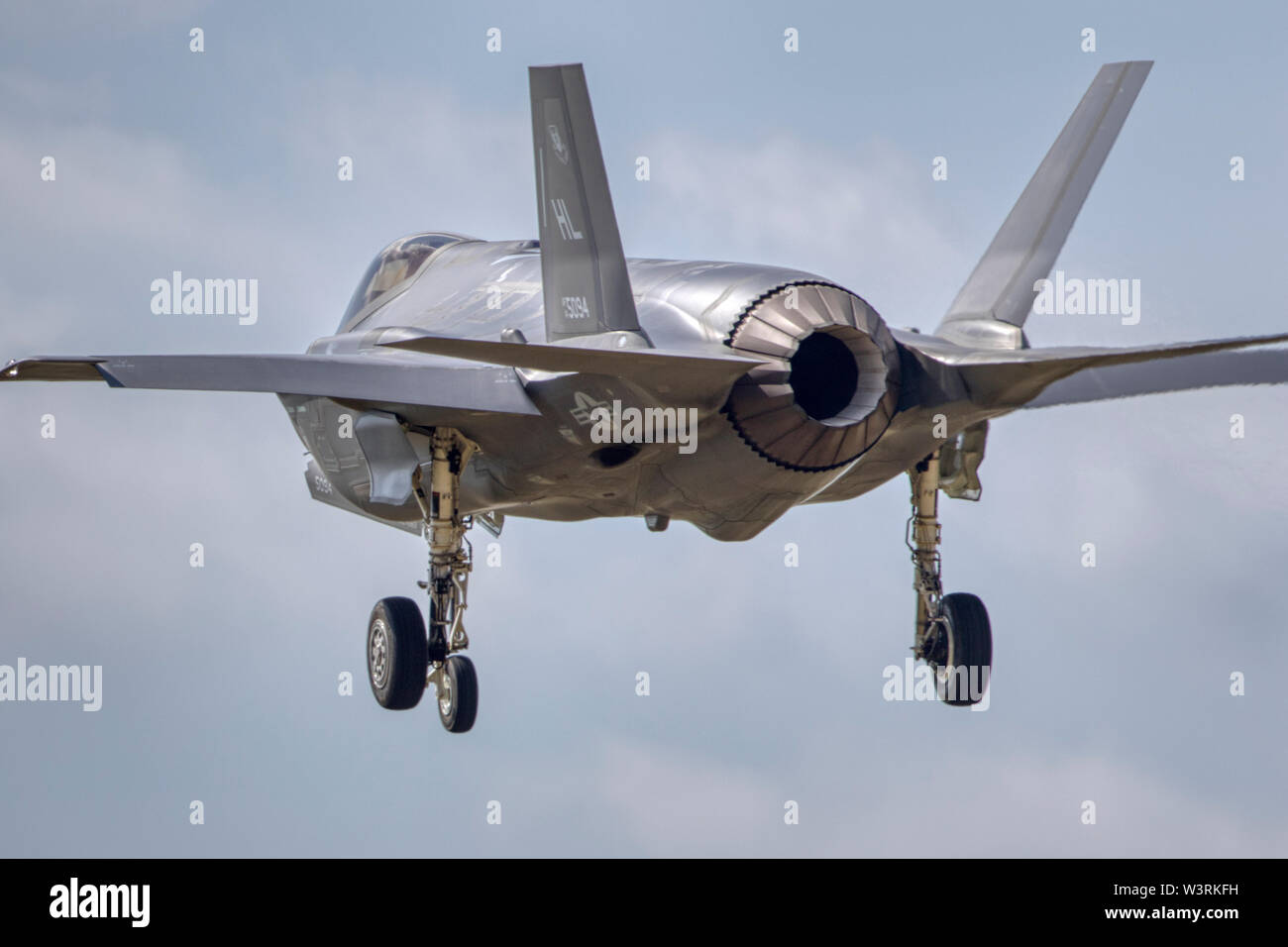 US Air Force F35A Lightning stealth aircraft from Hill air force base ...