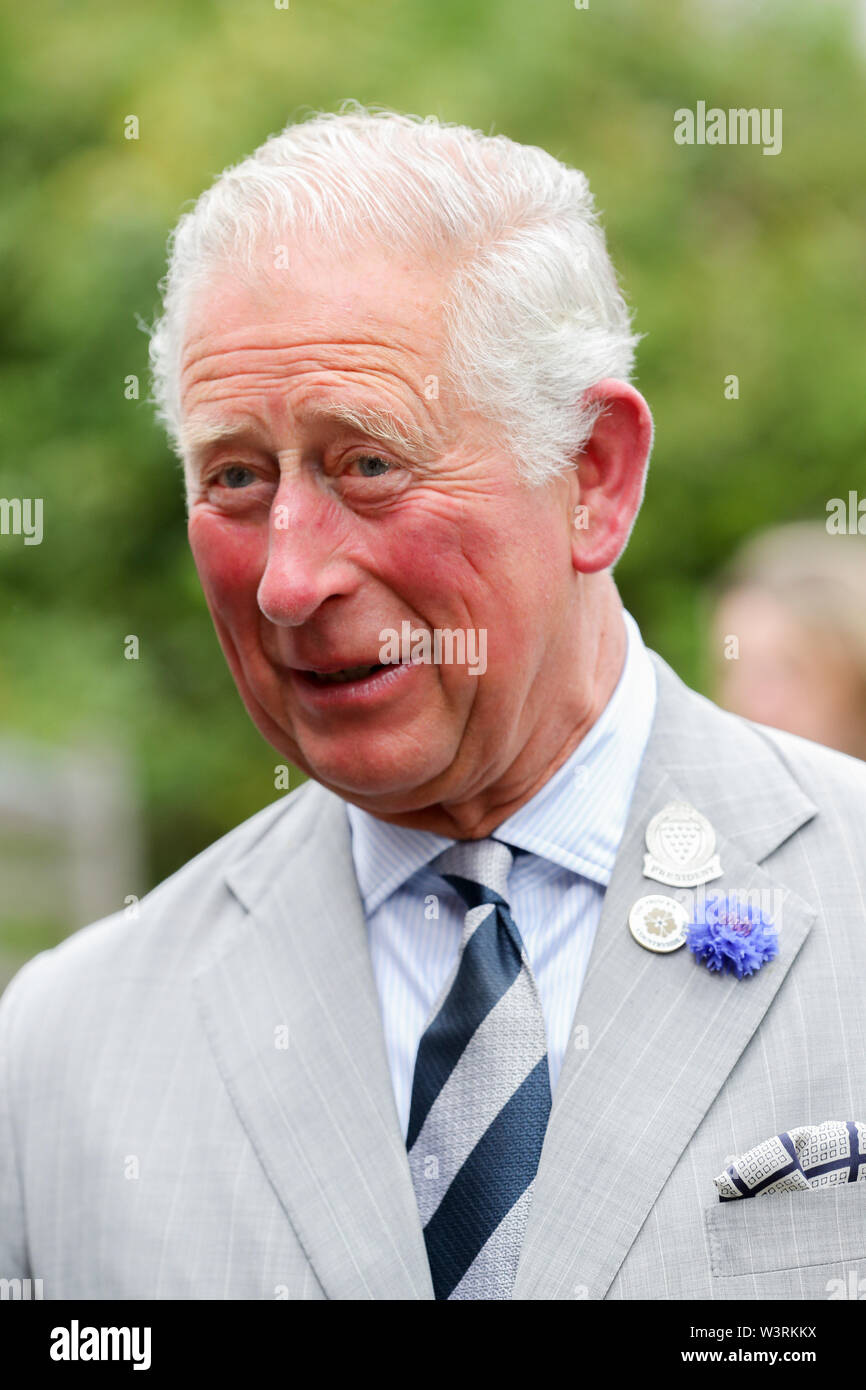 The Prince of Wales attending a celebration of the 70th anniversary of ...
