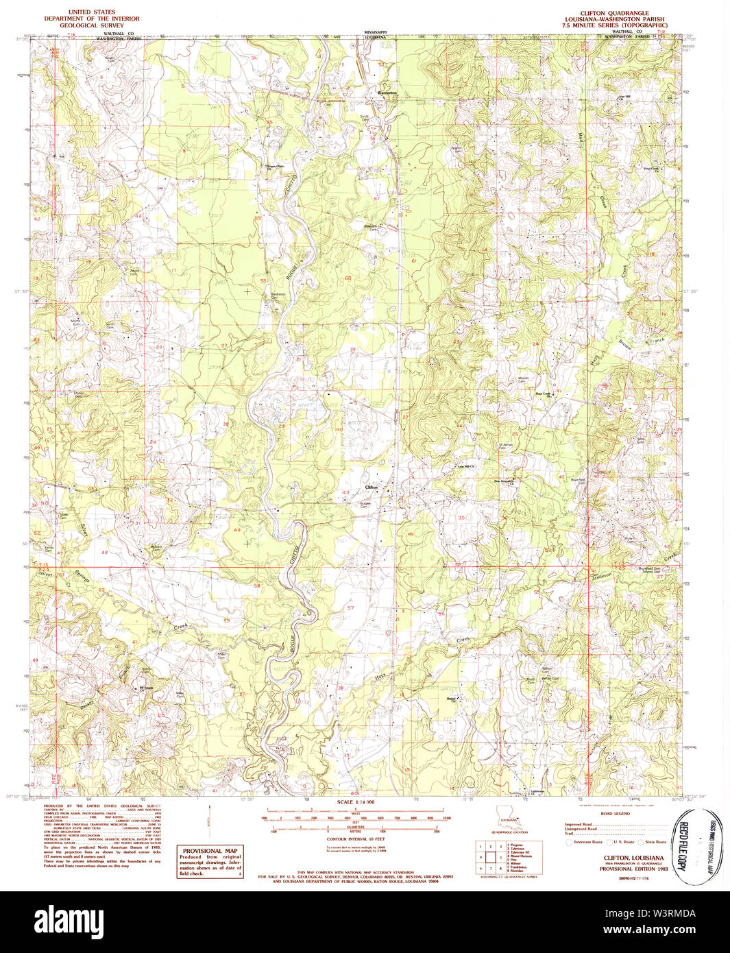 Map of clifton Cut Out Stock Images & Pictures - Alamy