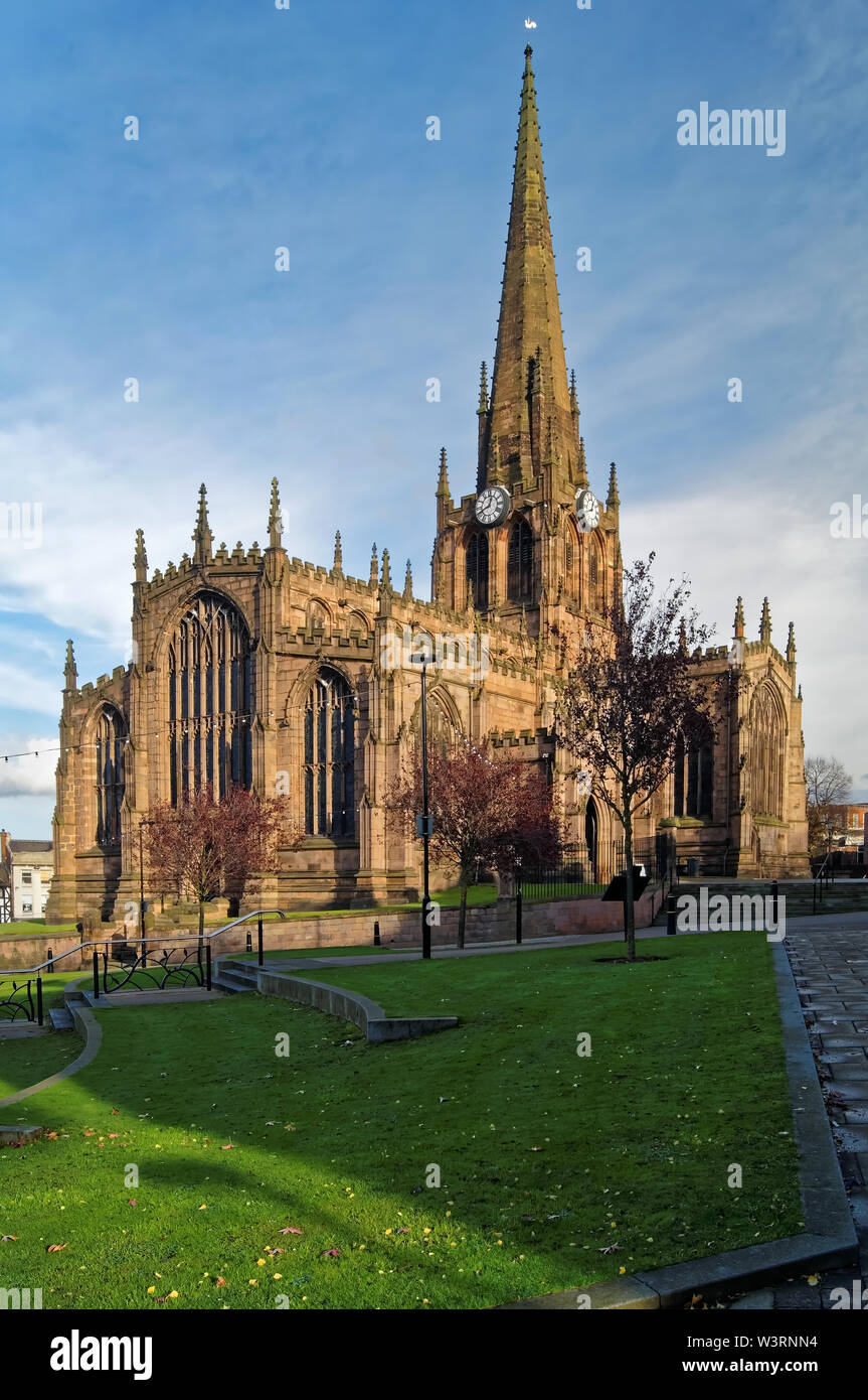 UK,South Yorkshire,Rotherham Minster Stock Photo - Alamy