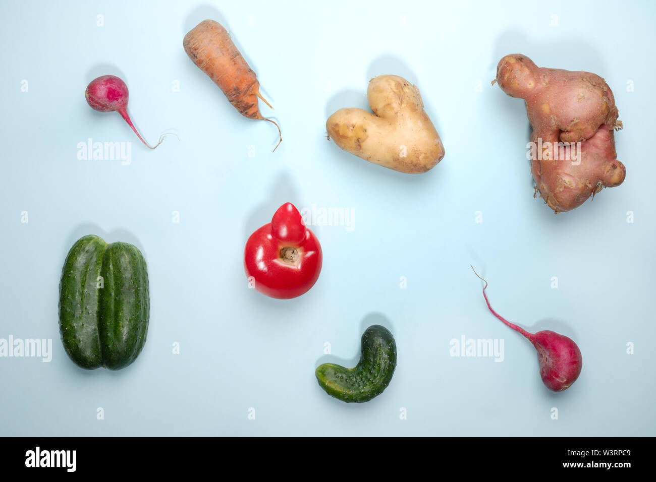 Ugly vegetables group hi-res stock photography and images - Alamy