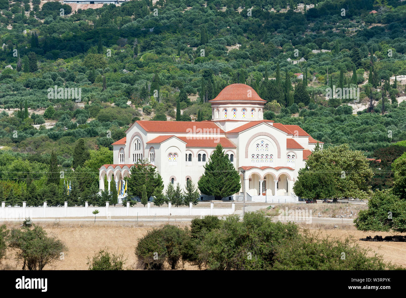 Greece ionian islands kefalonia monastery hi-res stock photography and ...
