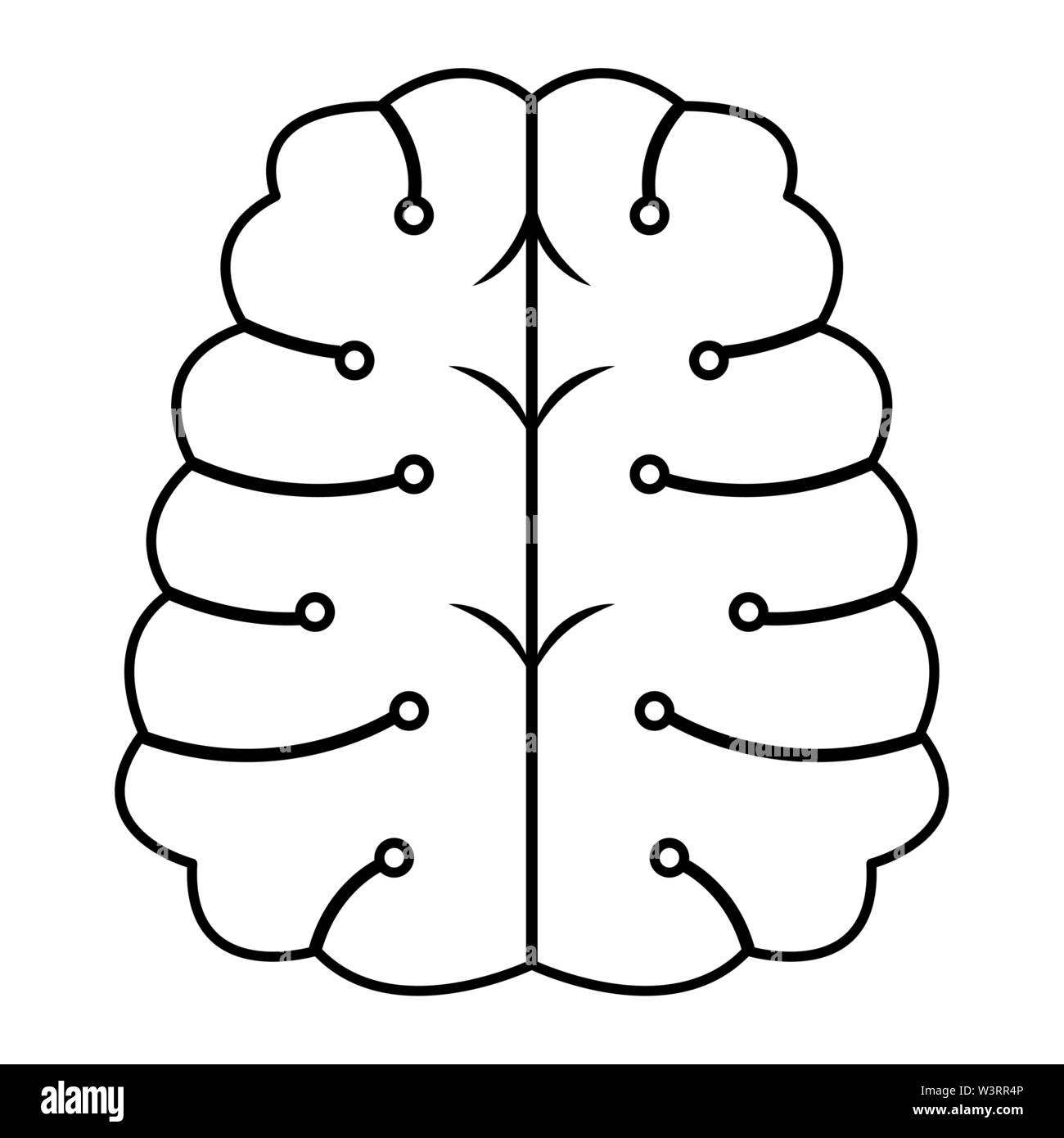 brain human mind idea cartoon Stock Vector Image & Art - Alamy