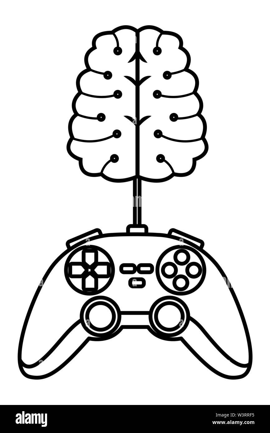 video games play console cartoon Stock Vector Image & Art - Alamy