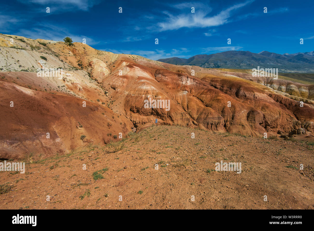 Valley of Mars landscapes Stock Photo - Alamy