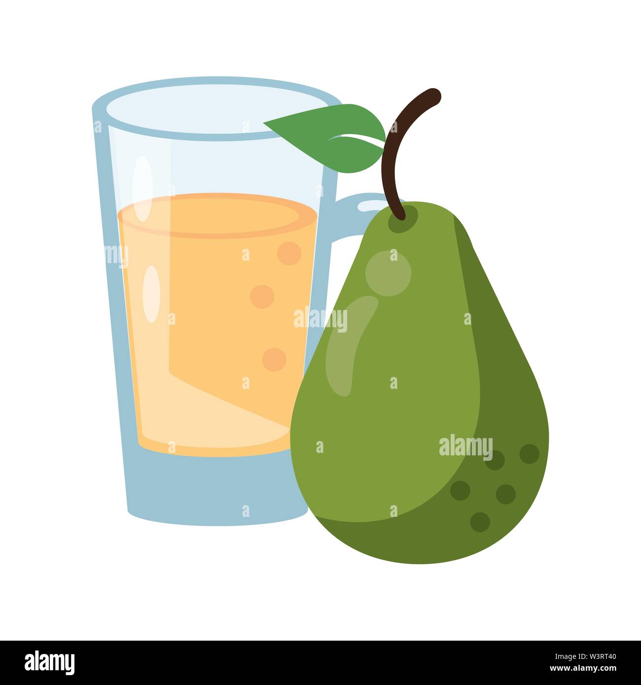 fruit fresh delicious healthy cartoon Stock Vector Image & Art - Alamy