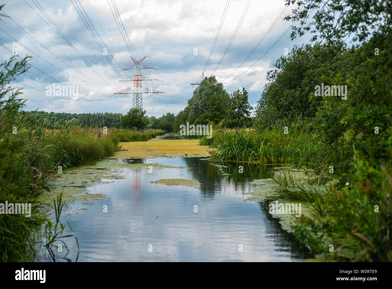The water always finds its way through nature Stock Photo - Alamy
