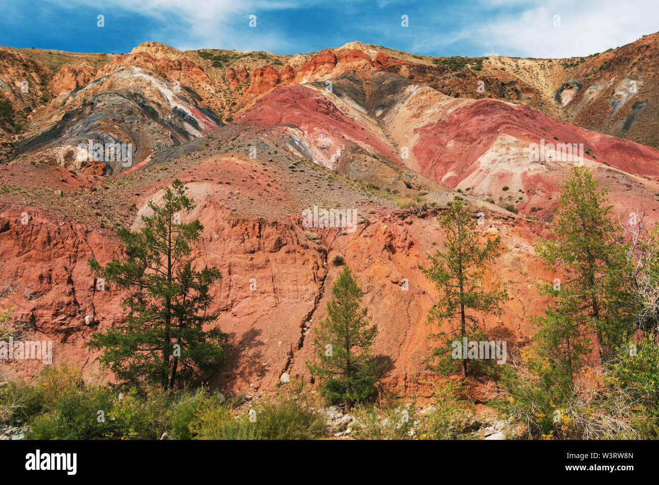 Valley of Mars landscapes Stock Photo - Alamy