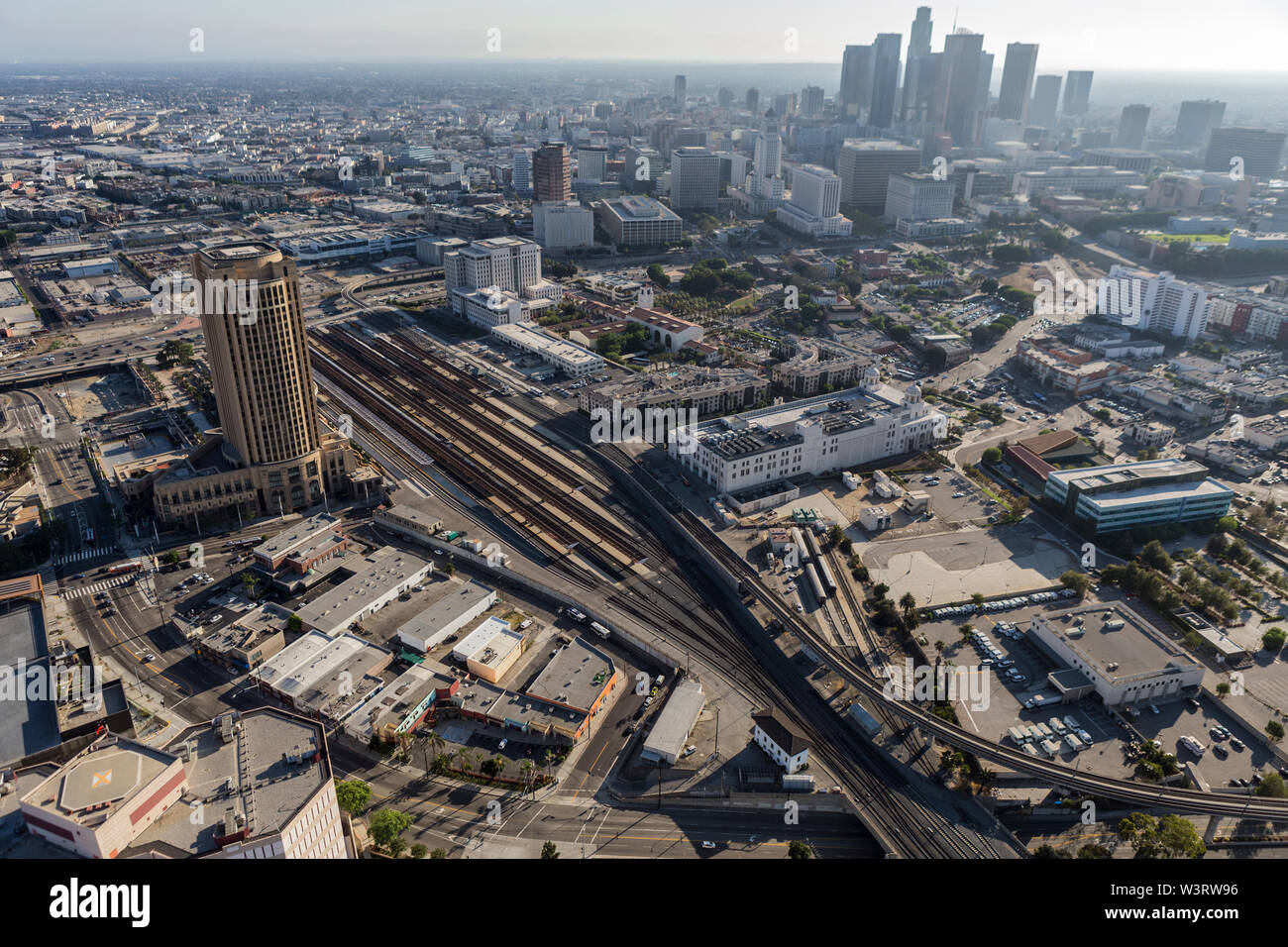 Los angeles union station tracks hi-res stock photography and images ...
